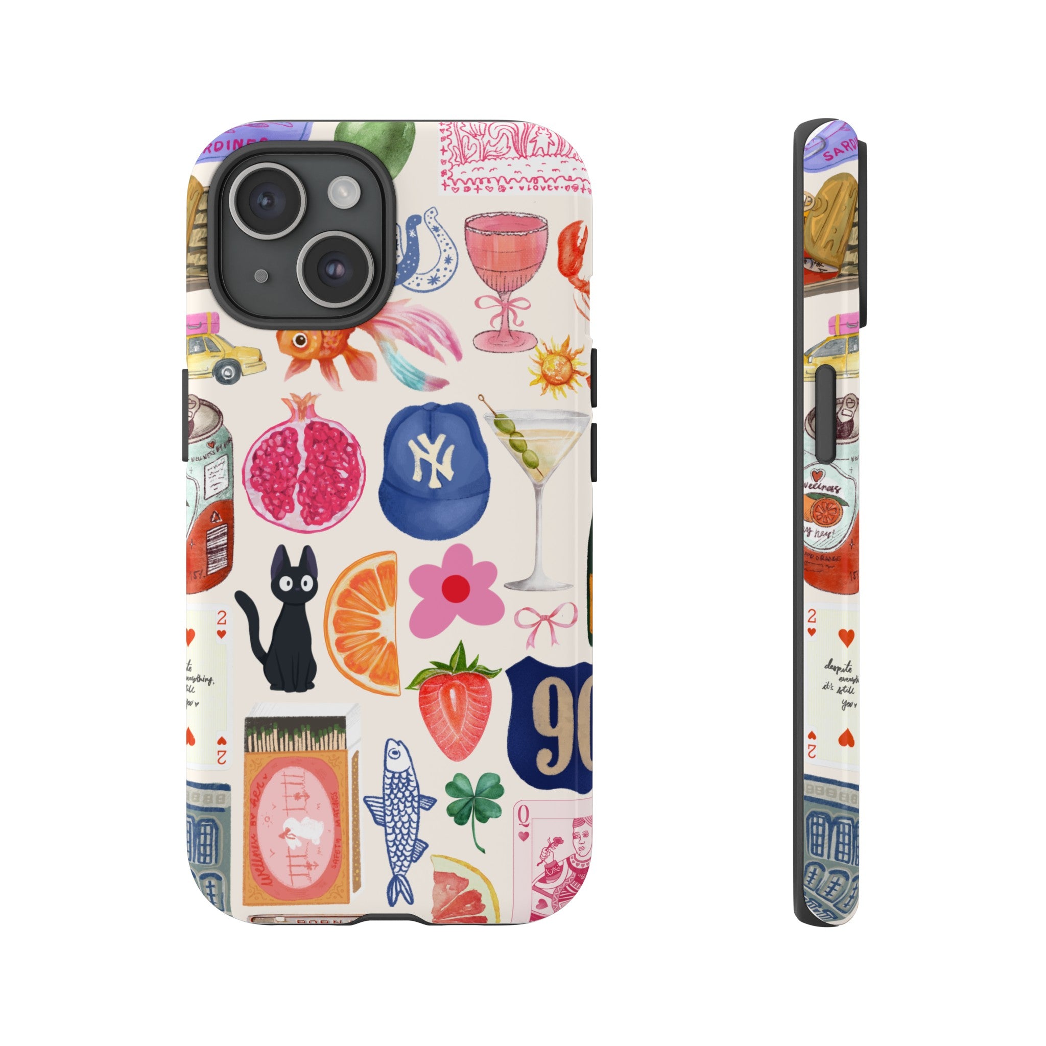 Cool Girl Collage Phone Case – Wellness By Her Shop