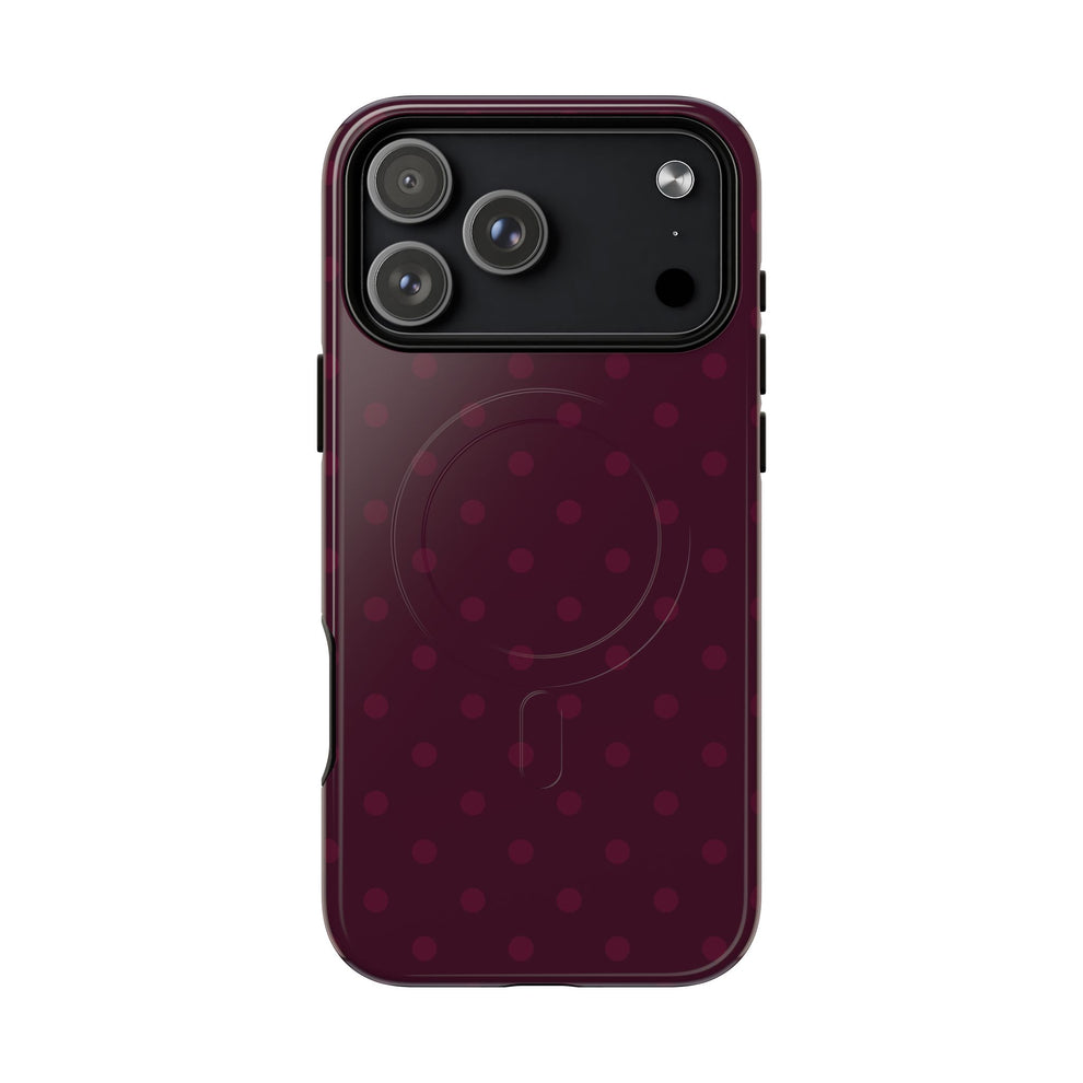 Cherry Wine Polka Dot Case – Wellness By Her Shop